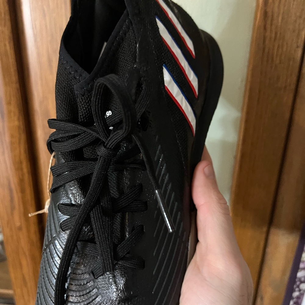 Mens Adidas Predator Edge.3 Indoor Soccer Cleat (Gx00… - Gem